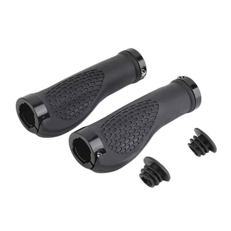 Ergonomic Rubber Mountain Bike Bicycle Handlebar Grips Cycling Lock On