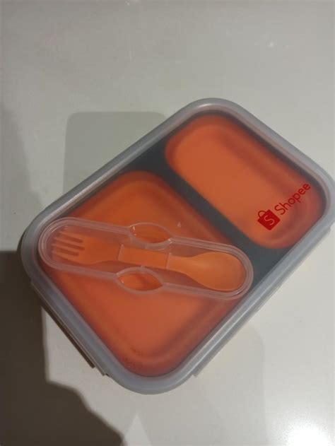Collapsible Tupperware Silicone Shopee Branded Furniture And Home