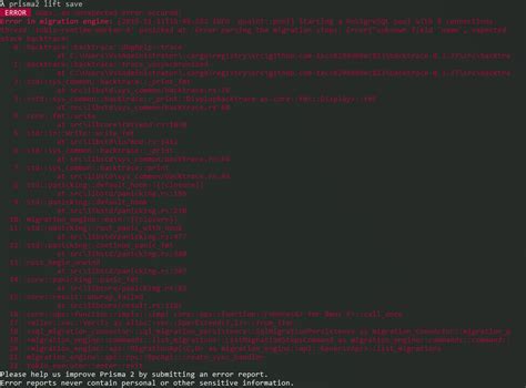 Prisma2 Lift Save Fails On Postgresql · Issue 919 · Prismaprisma · Github