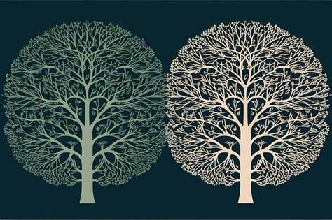 Premium Photo Trees In The Shape Of A Brain And The Words Trees