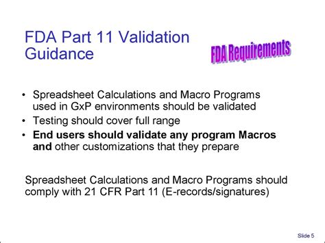Excel Spreadsheet Validation Fda With Validation And Use Of Exce Spreadsheets In Regulated