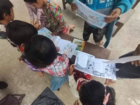 စစ်ကိုင်းတိုင်းအတွင်း စာသင်ကျောင်းပါ ဗုံးကျဲနေသည့် အကြမ်းဖက် စစ်တပ်၏ လေ