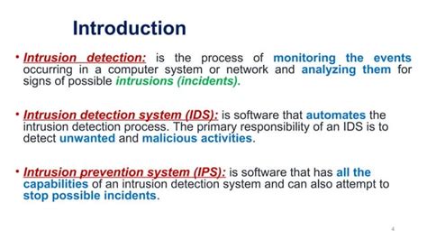 Intrusion Detection Systems And Intrusion Prevention Systems PPT