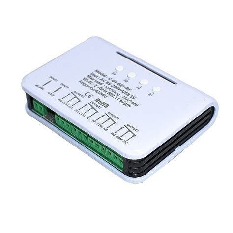 Für Relais 4CH Switch Modul WiFi RF 85V-250V 16A Relais Frequenz ...