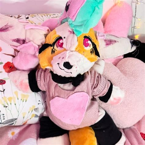 Plush Sewing Pattern Pdf Furry Anthro Floppy 20in Plushie Diy Ebook