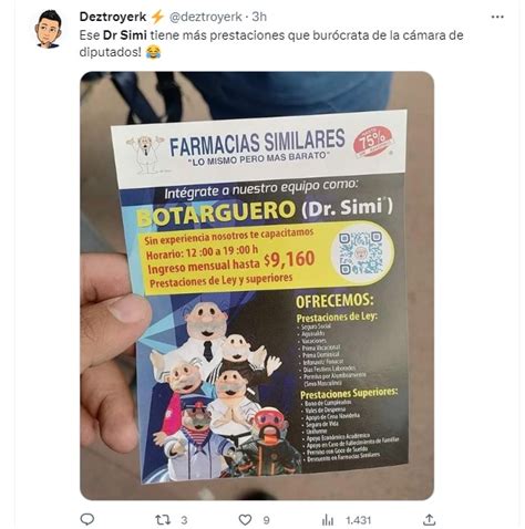 Por Qué El Sueldo De Una Botarga Del Dr Simi Generó Burlas Debate Y