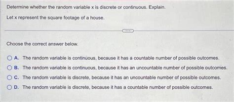 solved decide whether the graph represents a discrete random
