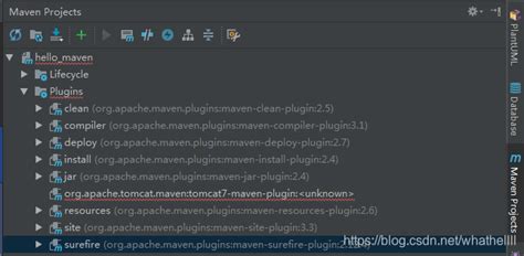 Maven——关于idea 20181版本集成tomcat7插件的问题解决ignorepackaging作用 Csdn博客