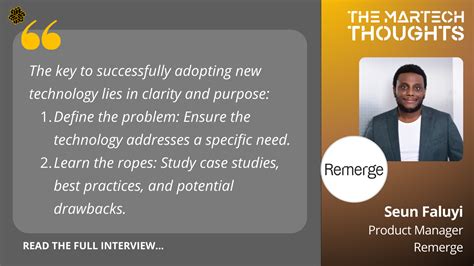 Seun Faluyi Remerge Martech Thoughts