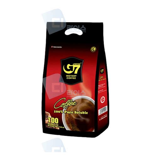 G7블랙커피 2g 100개입 베트남 인스턴트커피 퓨어블랙 티몬