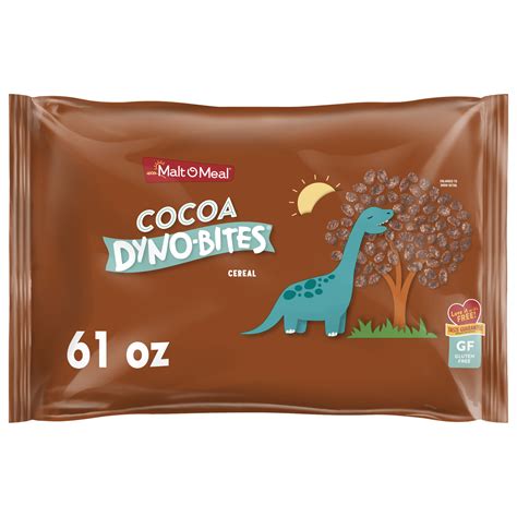 2 Pack Malt O Meal Cocoa Dyno Bites Gluten Free Breakfast Cereal Crunchy 61 Oz Resealable