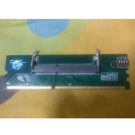 DDR Laptop RAM SODIMM To Desktop DIMM RAM Converter Adapter DDR Laptop To Desktop Memory