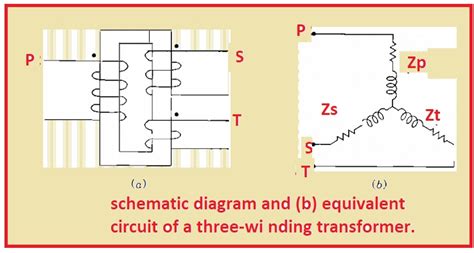 Three Windings Transformer Per Unit Impedance The Engineering Knowledge