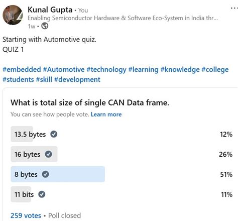 kunal gupta on linkedin embedded automotive semiconductor learning