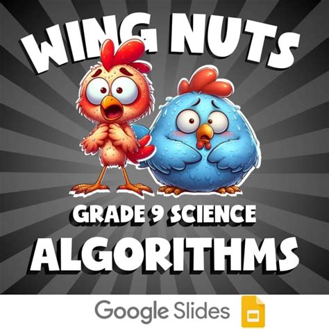 Algorithms Wing Nuts Science Game No Prep Grade 9 Review Tpt