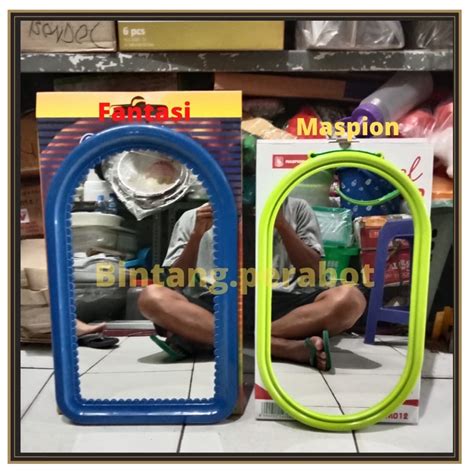 Jual Maspion Kaca Cermin Mirror Oval Kaca Cermin Kamar Mandi Kaca