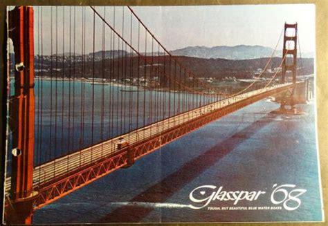 Find Vintage 1968 Glasspar Blue Water Boat Sales Brochure 16 Pages 409