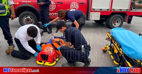 Hoy Tamaulipas Accidentes En Tamaulipas Motociclista Causa Choque Y