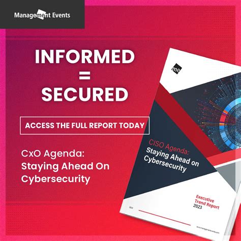 Management Events On Linkedin Ciso Agenda Staying Ahead On Cybersecurity