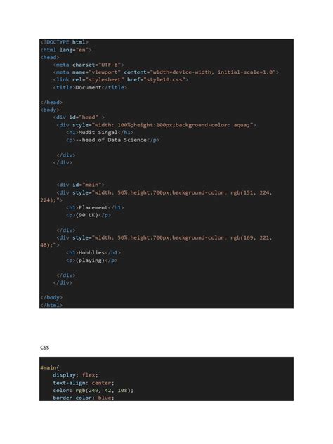 webpage css pdf computers