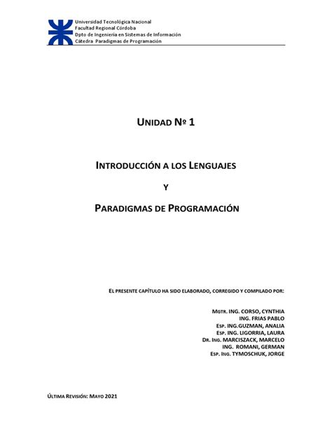 paradigma de la progrmación pdf lenguaje de programación programación