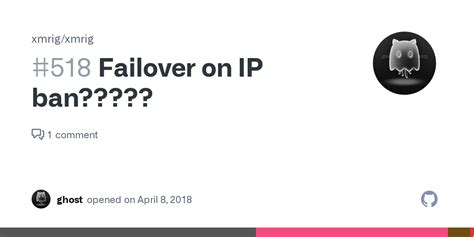 Failover On Ip Ban Issue Xmrig Xmrig Github