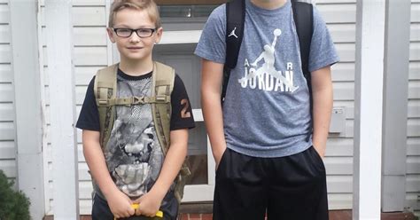 Photo Monaghan Brothers Celebrate 1st Day Of School
