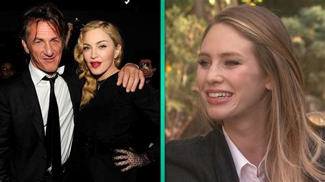 Sean Penns Daughter Dylan On His Relationship With Madonna Theyre
