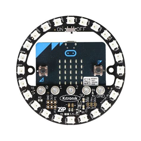 Zip Halo Pour Le Microbit Bbc Kitronik