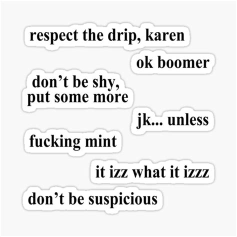 Meme Set 3 Sticker For Sale By Saracreates Redbubble