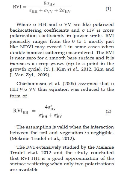 Creating Radar Vegetation Index S1tbx Step Forum
