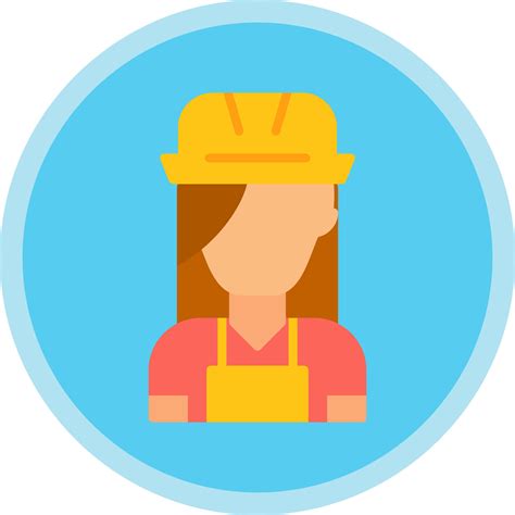 Female Worker Vector Icon Design 26015309 Vector Art At Vecteezy