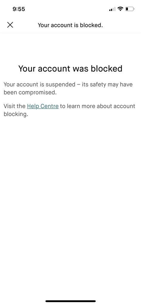 My Account Has Been Blocked Ive Sent The Proof Of Account And Heard