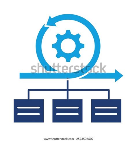 agile framework workflow representing agile methodology stock vector royalty free 2573506609