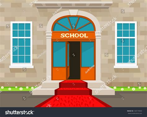 Animated Classroom Door