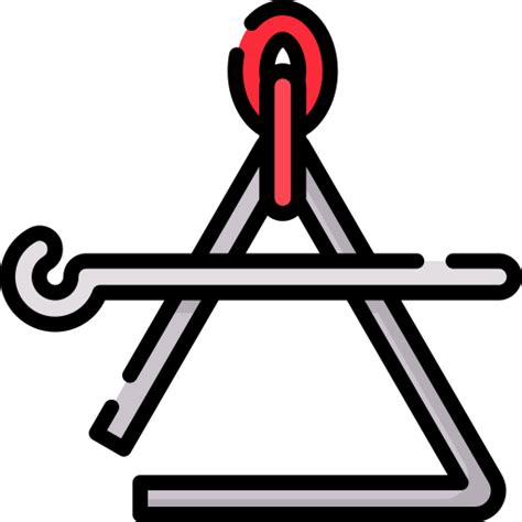 Triangle Special Lineal Color Icon