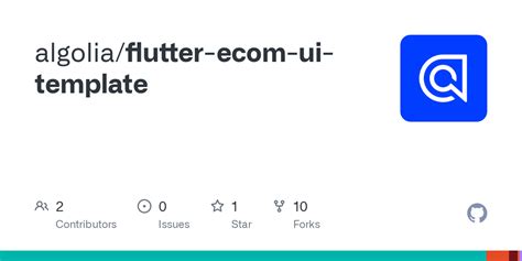 Github Algolia Flutter Ecom Ui Template