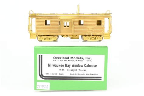 Ho Brass Omi Overland Models Inc Milw Milwaukee Road Bay Window