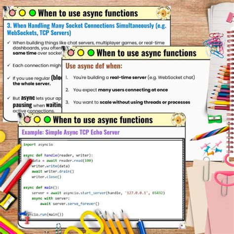 When To Use Async Functions In Python Programming Complete Coding Lessons