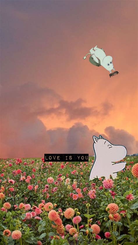 Moomins Love Sunset Aesthetic Moomin Wallpaper Moomin House