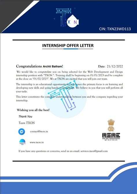 Archit Batham On Linkedin I Am Excited To Announce That Ive Been