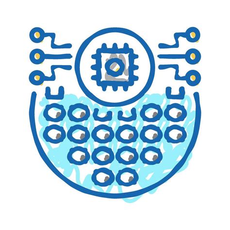 Electronic Chip Semiconductor Manufacturing Icon Doodle Illustration 62460129 Vector Art At Vecteezy