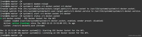 kubernetes（二）创建集群 cri dockerd下载 csdn博客