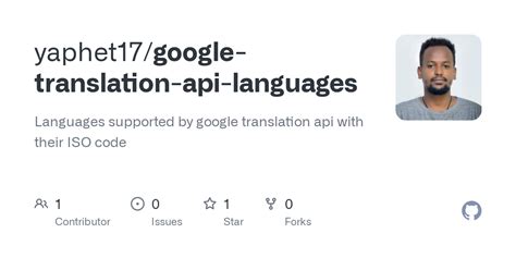 GitHub Yaphet Google Translation Api Languages Languages Supported By Google Translation