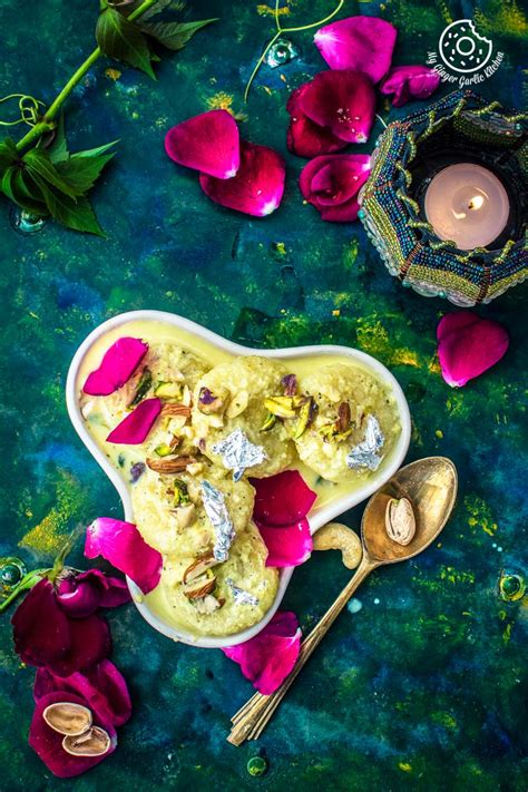 How To Make Soft Rasmalai At Home Easy Rasmalai Recipe My Ginger
