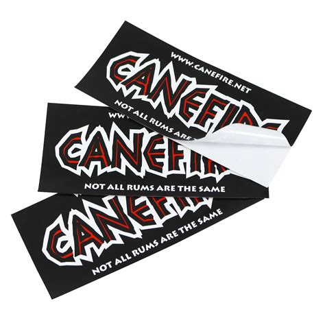 Custom Rectangle Sticker Printing