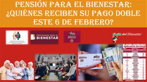 Pensión Para El Bienestar ¿quiénes Reciben Su Pago Doble Este 6 De