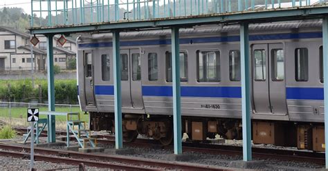 お気楽 鉄道の部屋 やはりまたここに草野駅の415系