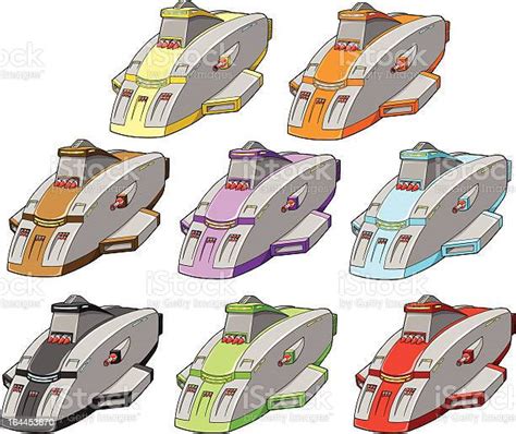 Spaceship Command Ship Set向量圖形及更多不明飛行物體圖片 不明飛行物體 交通方式 外太空 Istock