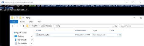 Copying Files From To A Container DBA From The Cold